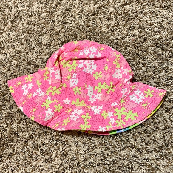 Lilly Pulitzer | Accessories | Lilly Pulitzer Vintage Sunhat Happy Hippos Surf N Patch | Poshmark